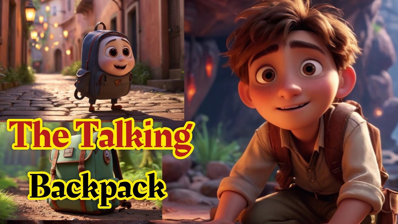 The Talking Backpack | Kids Cartoon | English Story - YouTube