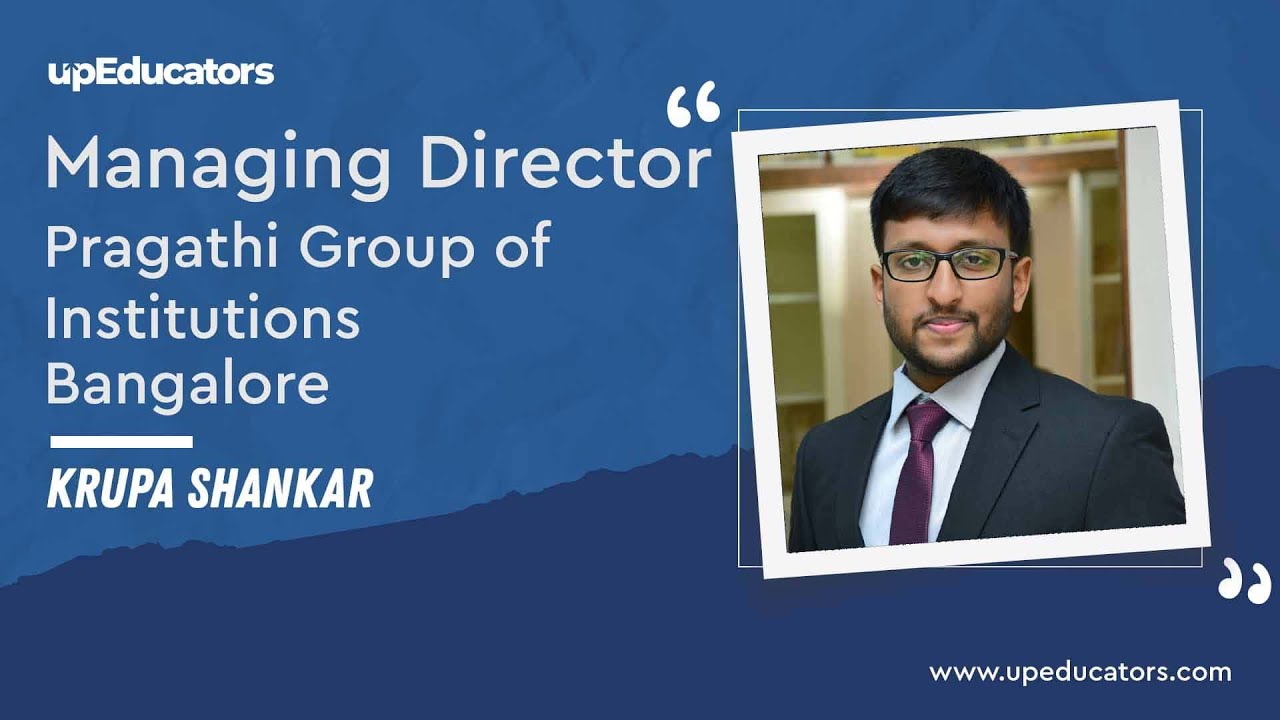 Review by Krupa Shankar (MD, Pragathi Group of Institutions, Bangalore) for Digital Marketing ...