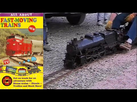 All About Fast Trains live steam train music video
