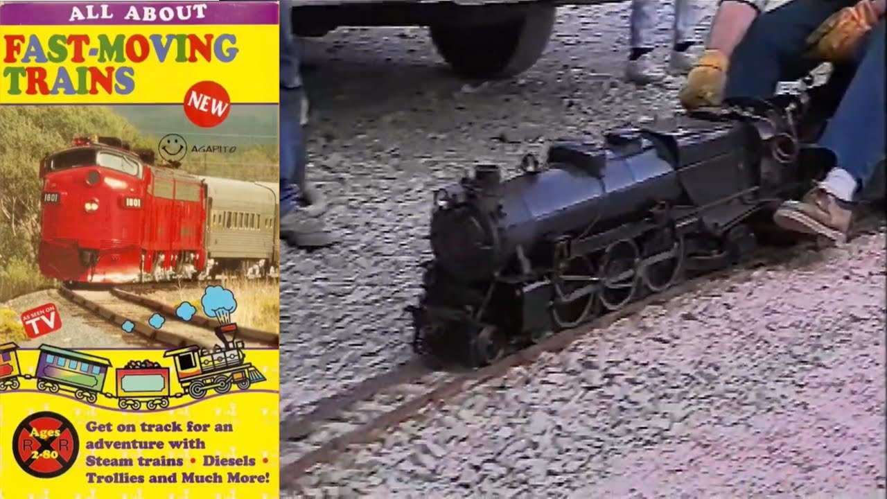 All About Fast Trains live steam train music video - YouTube