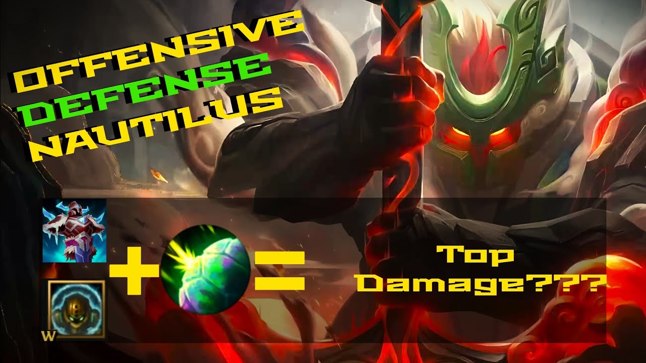 Shield Bash Nautilus Top gets TOP DAMAGE?? (how?) - YouTube