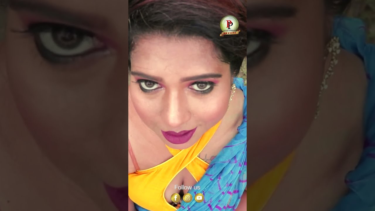 DEBARATI || Blue Chiffon Saree || Shorts || pp entertainment || 2022 ...
