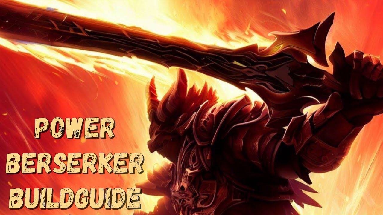 Guild Wars 2 Buildguides: Power Berserker / Direktschaden Berserker | Metabuild - YouTube