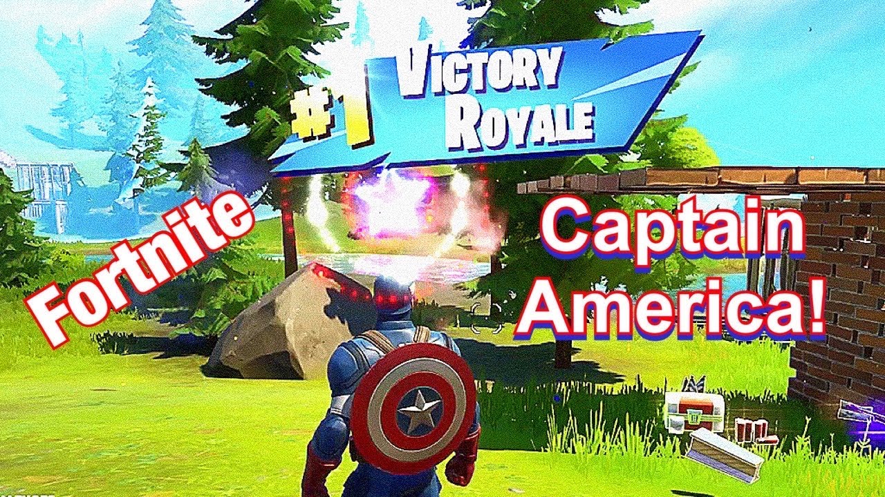 Captain America Gets The Victory In Fortnite! - YouTube