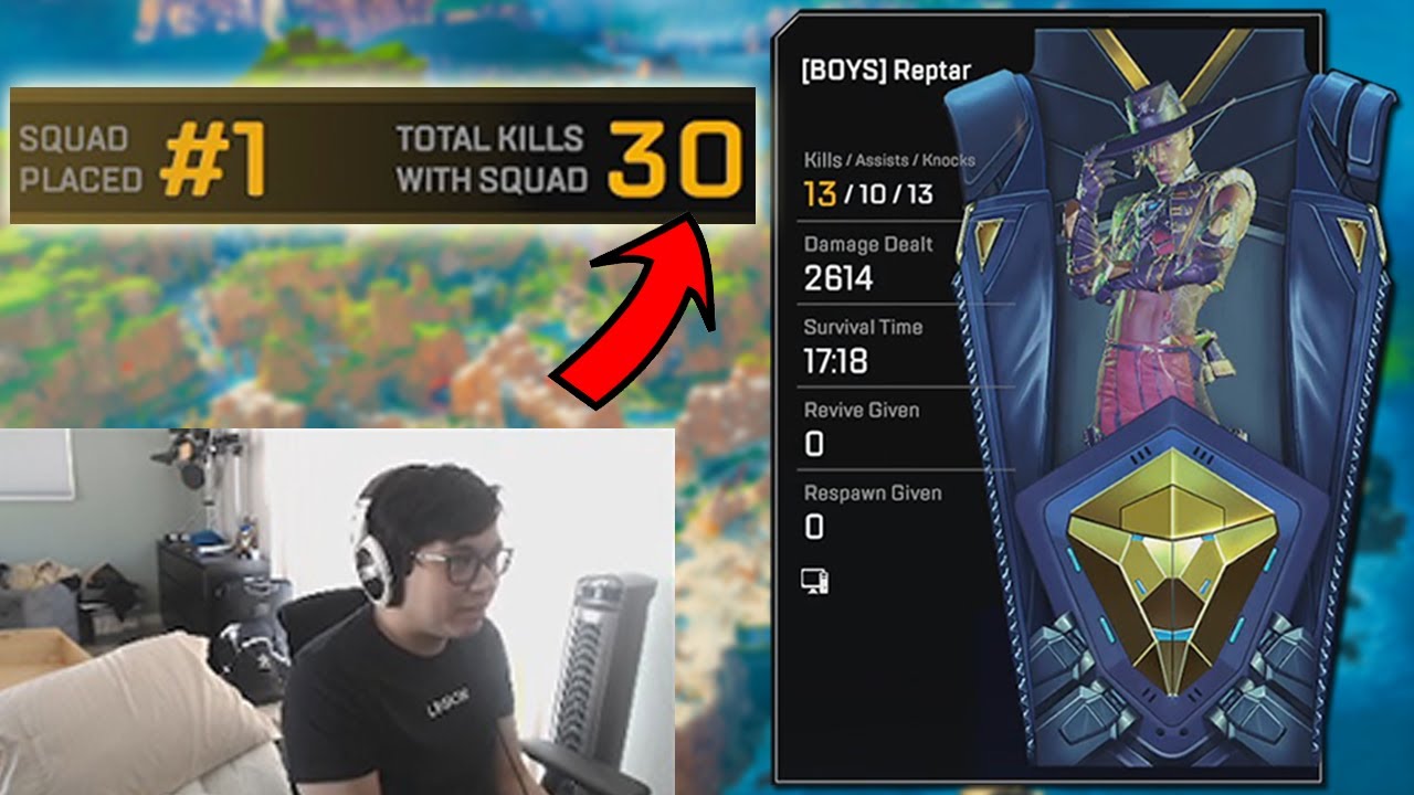 THE FIRST 30-BOMB I'VE SEEN IN SEASON 14 RANKED (PRED) | Reptar - YouTube