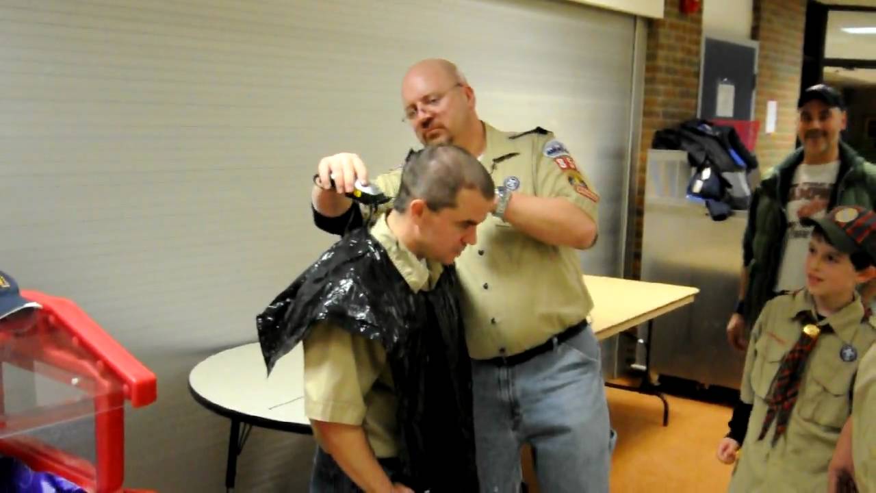 Cub Scout Haircut 2 of 2 - YouTube