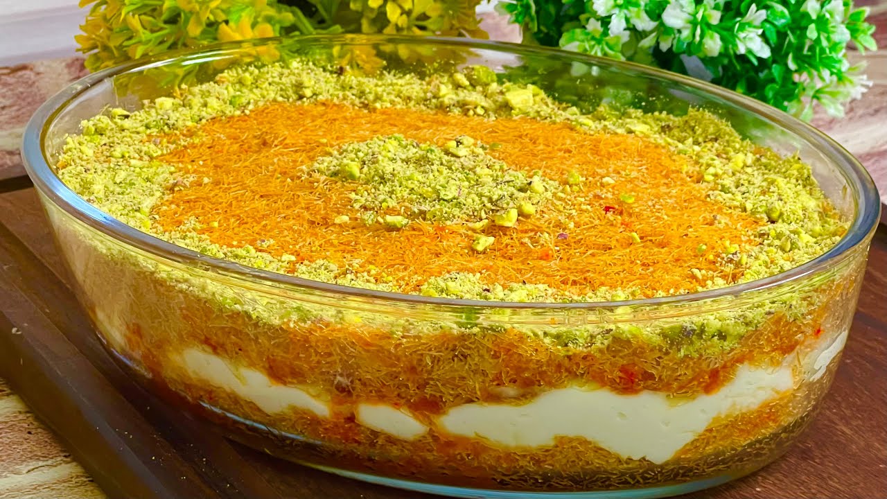 Eid Special Arabian Style Perfect Kunafa Recipe | Best Kunafa Recipe ...