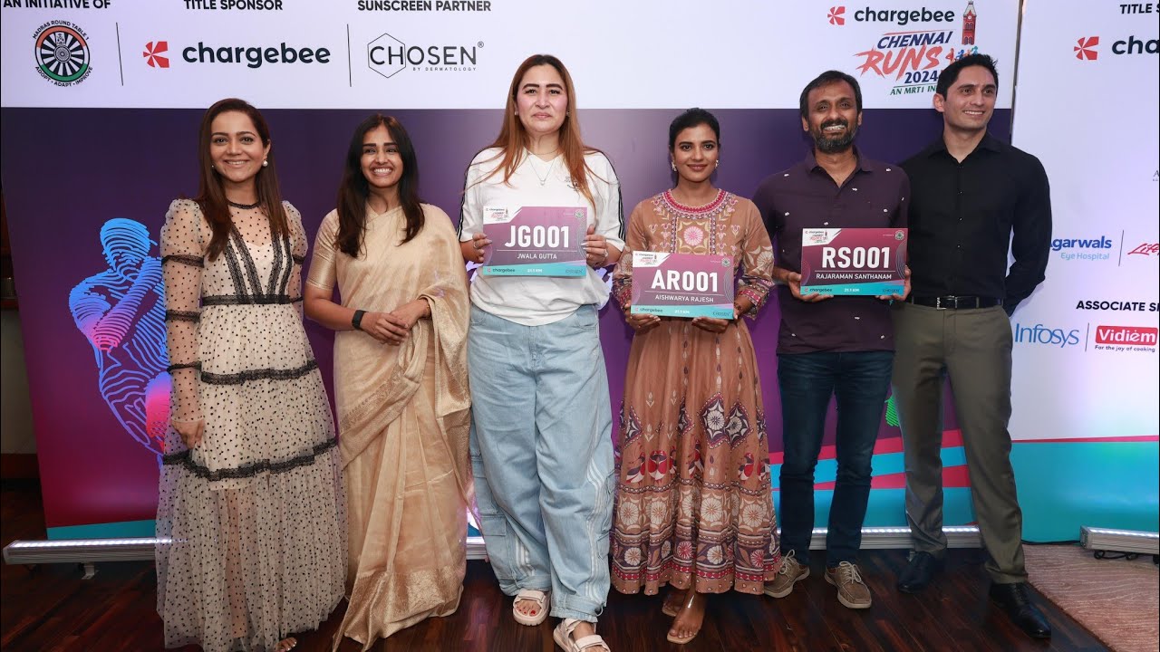 MRT1’s Chargebee Chennai Runs 2024 Concludes with T-Shirt Unveiling | # ...