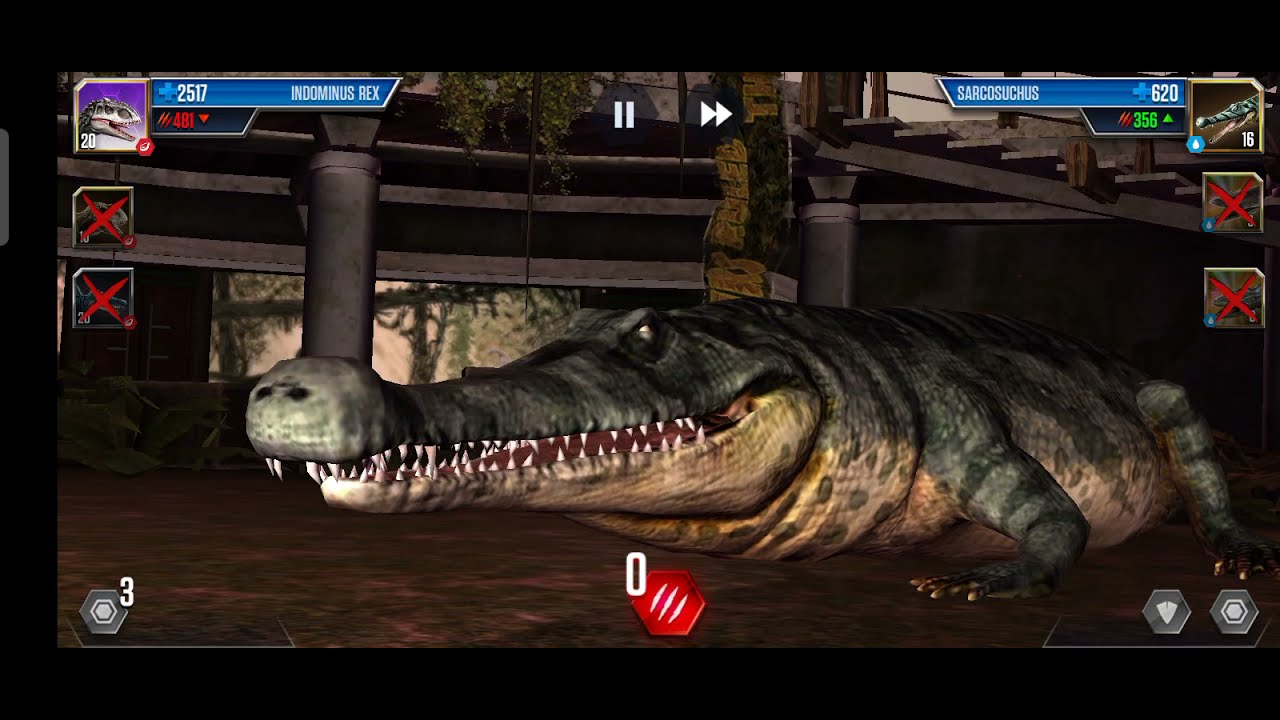 CARNIVORES BATTLE VS AMPHIBIANS UNLOCK LABYRINTHODONTIA / Jurassic ...