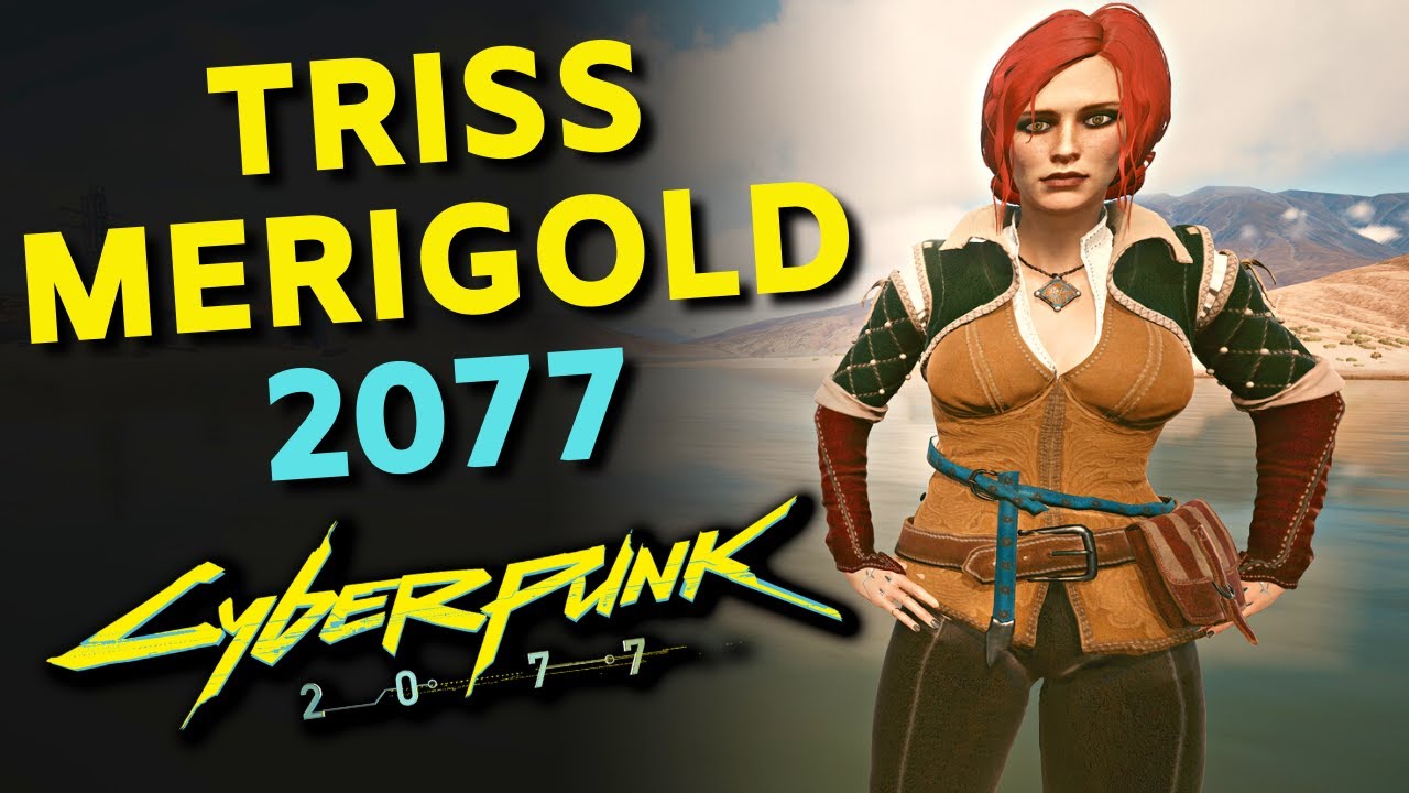 Triss Merigold in Cyberpunk 2077 | Triss Merigold - Outfits - YouTube