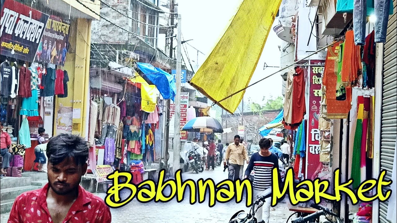 babhnan bajar basti uttar prdesh | famous market | Babhnan Bazar Vlogs ...