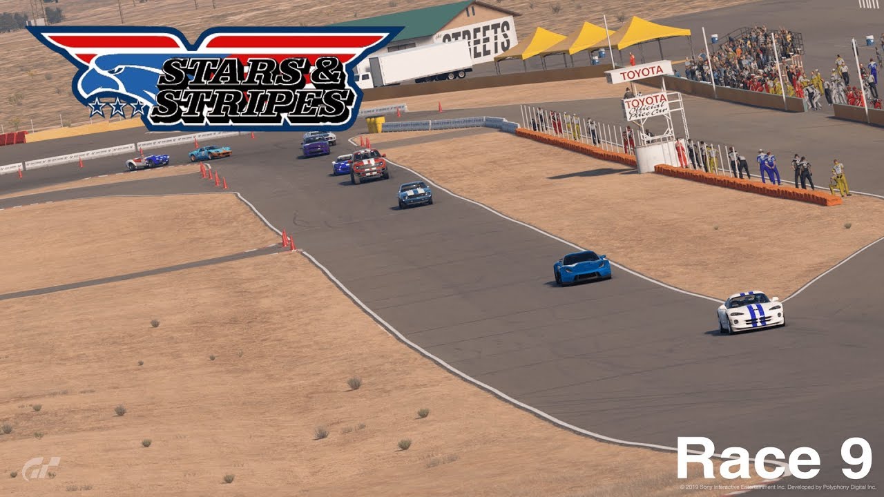 GT League: Beginner - Stars & Stripes (Race 9) - YouTube