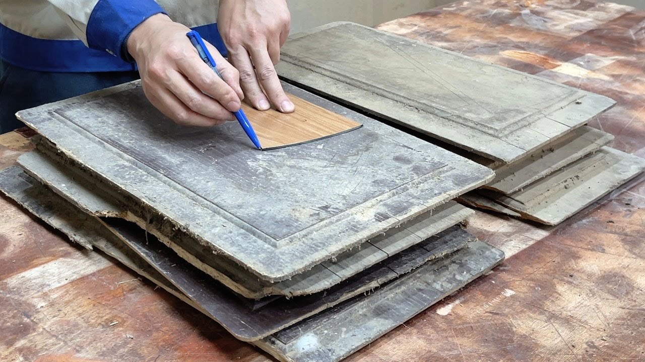 Creative And Effective Wood Recycling Ideas // Build A Sturdy Round ...