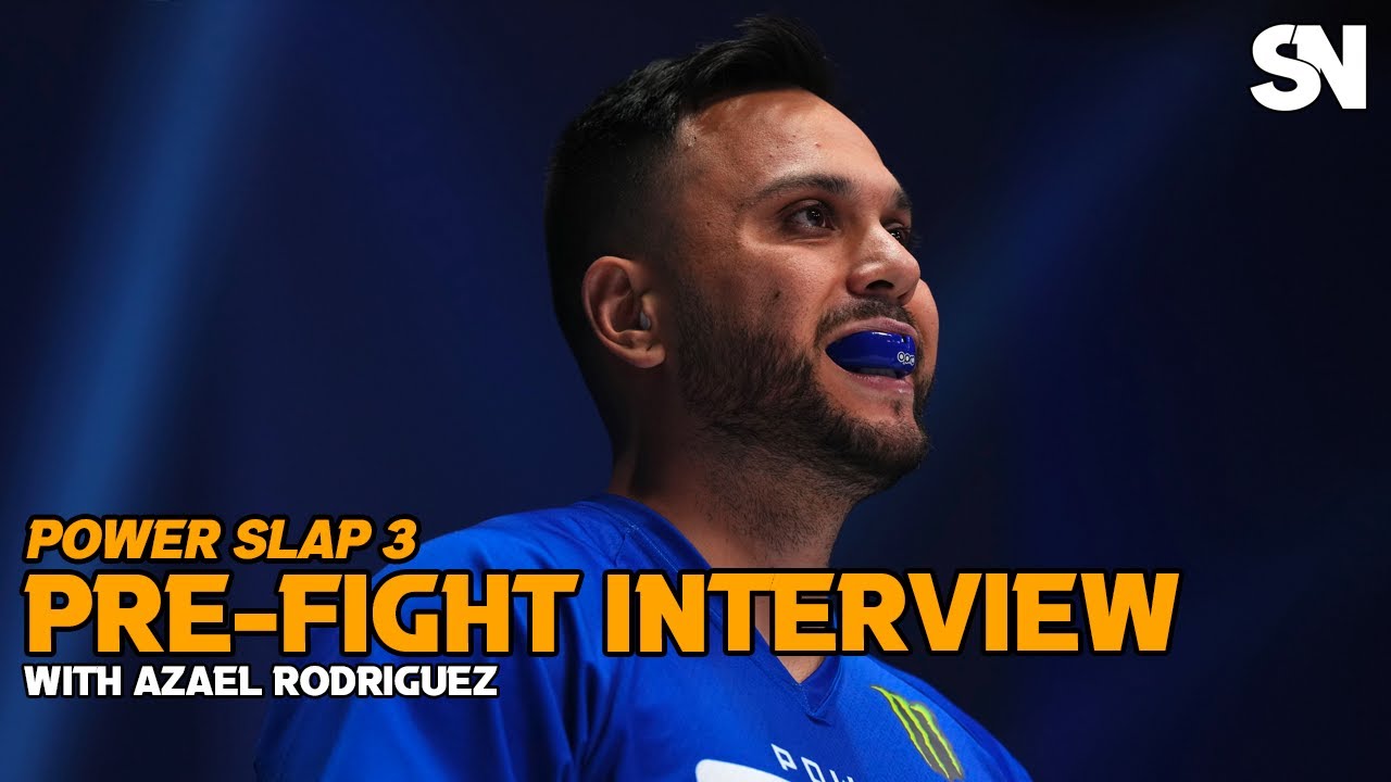 Power Slap 3: Azael Rodriguez Pre Fight Interview Against Amir ...