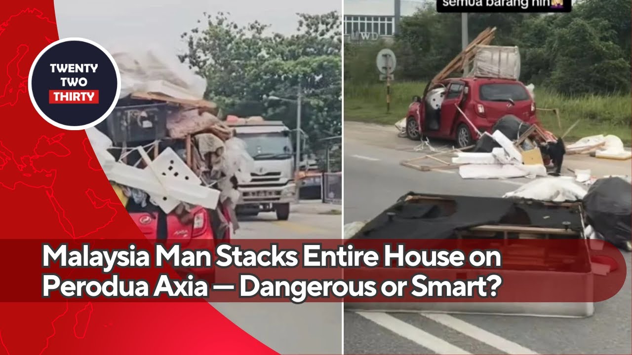 Did This Malaysia Driver Just Risk Lives to Save on Movers? Viral ...