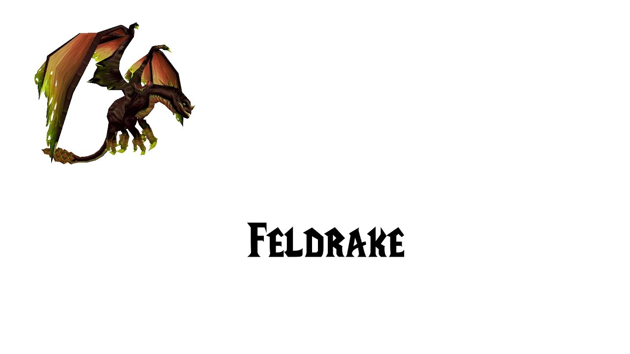 [ZT] Feldrake - World of Warcraft Mount - YouTube