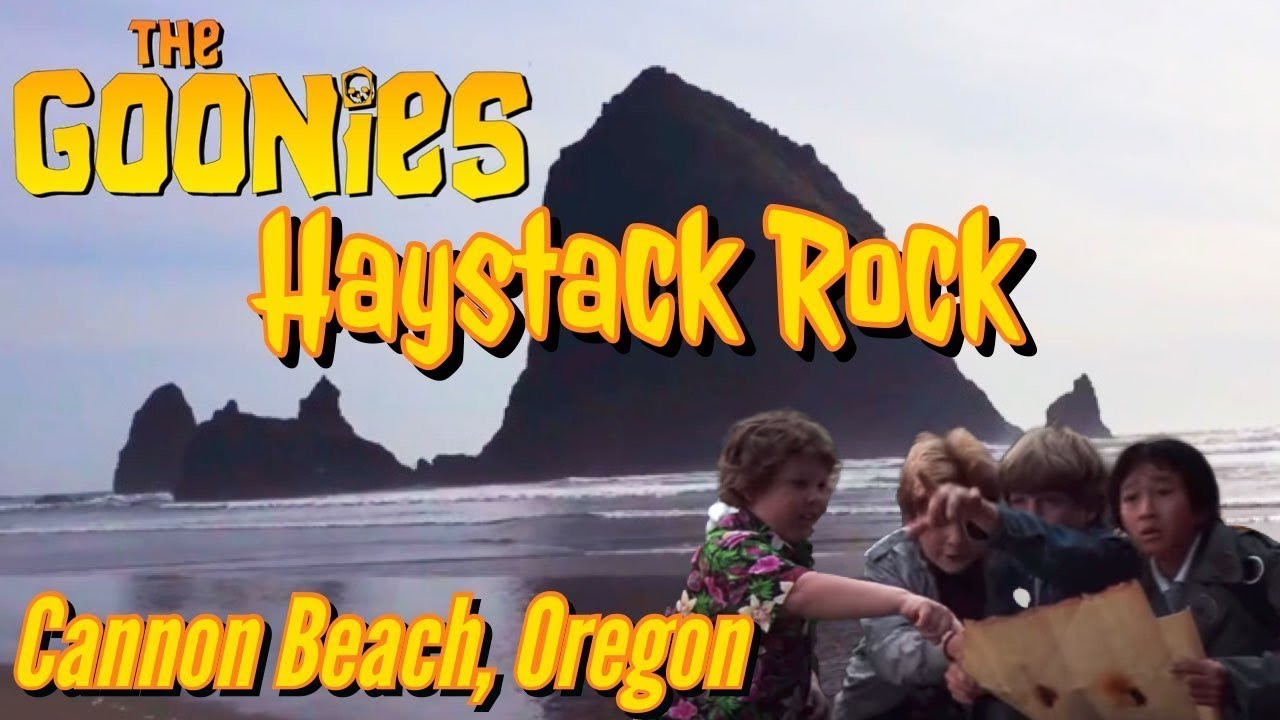 Astoria Canon Beach Haystack Rock March 2022. Goonies Locations! - YouTube