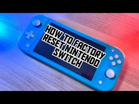 How to factory reset Nintendo switch - YouTube