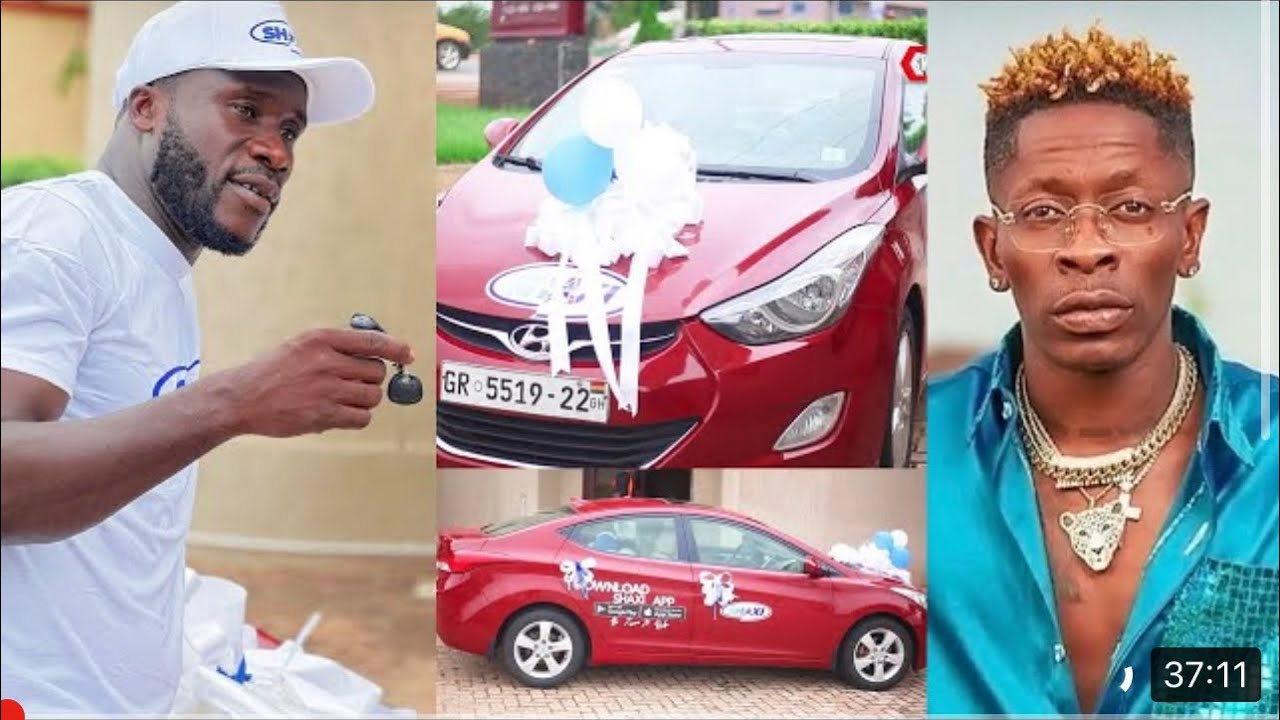 Woow Shatta Wale Dashed Dr Likee Brand New Car,$10k & made him ...