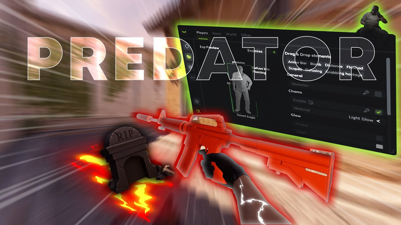 CS2 cheapest CHEAT | Predator Cs2 | Ft: visuals.gg - YouTube