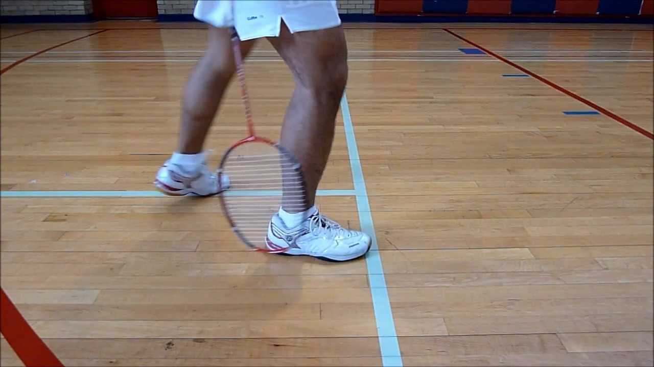 Badminton Footwork by Jimmy Lin, Part 1C: Chasse - YouTube