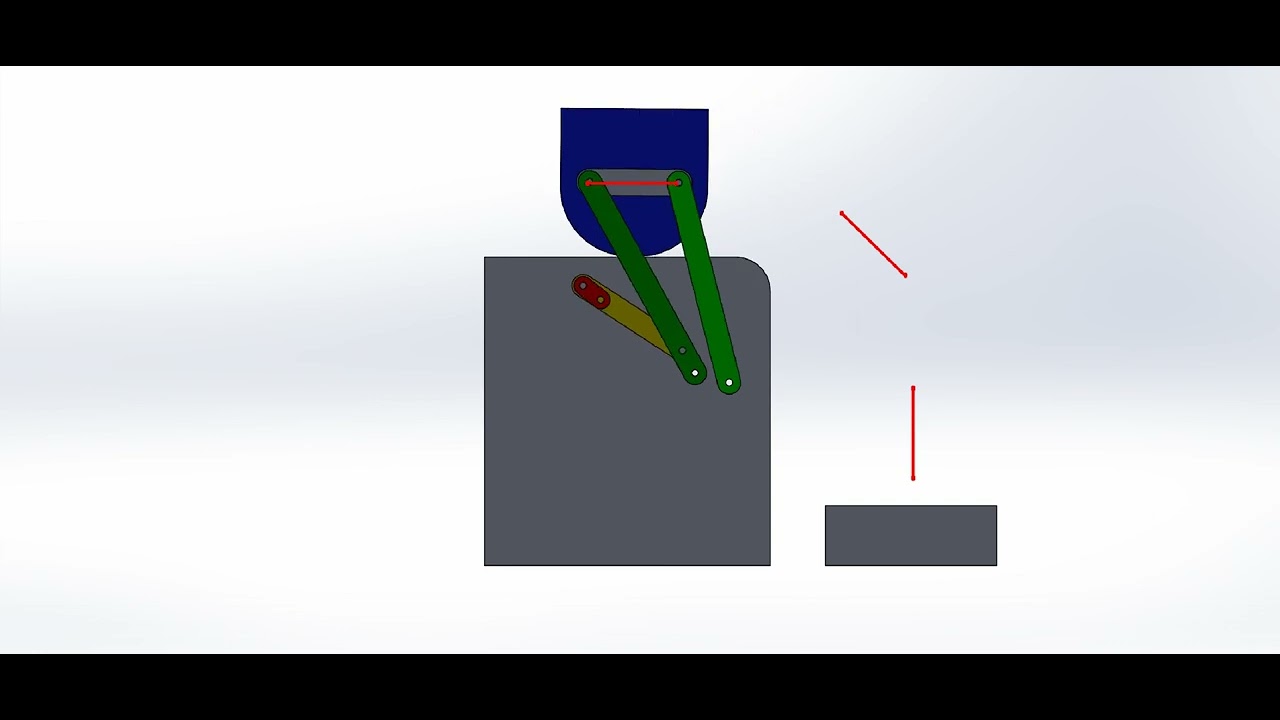ME130 UC Berkeley solidworks animation of a simple transporting ...