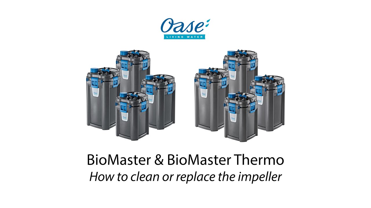 BioMaster — How to clean or replace the impeller - YouTube