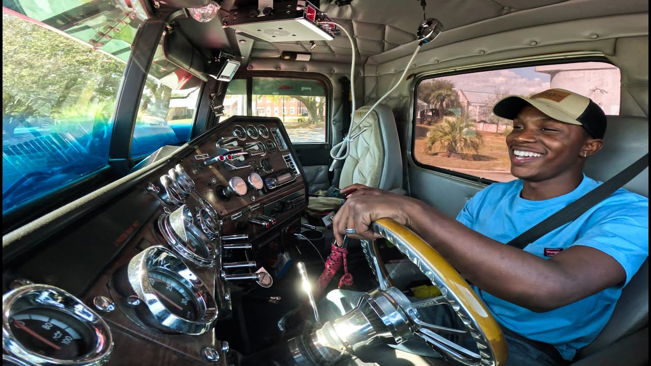 End dump trucking W/ ThatGuyMalik (New visor & Windshield) - YouTube