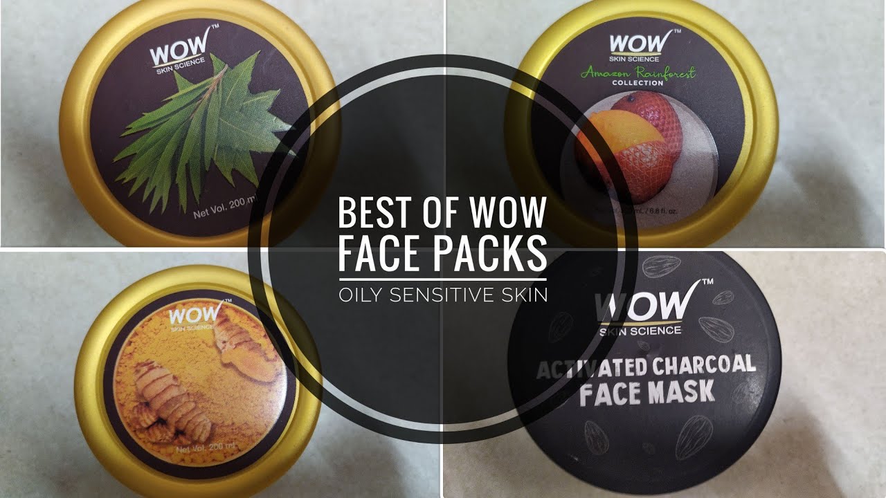 Best of Wow Face Masks For Oily Sensitive & acne Pron Skin | Ubtan ...