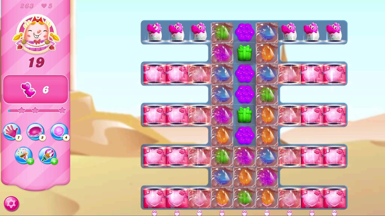 Candy Crush Saga LEVEL 263 | NO BOOSTERS (new version*) ️ - YouTube