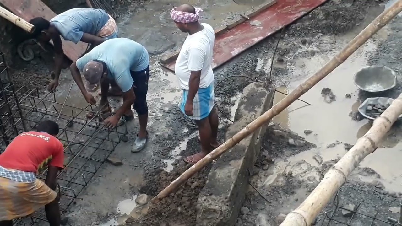 Double mat footing - YouTube