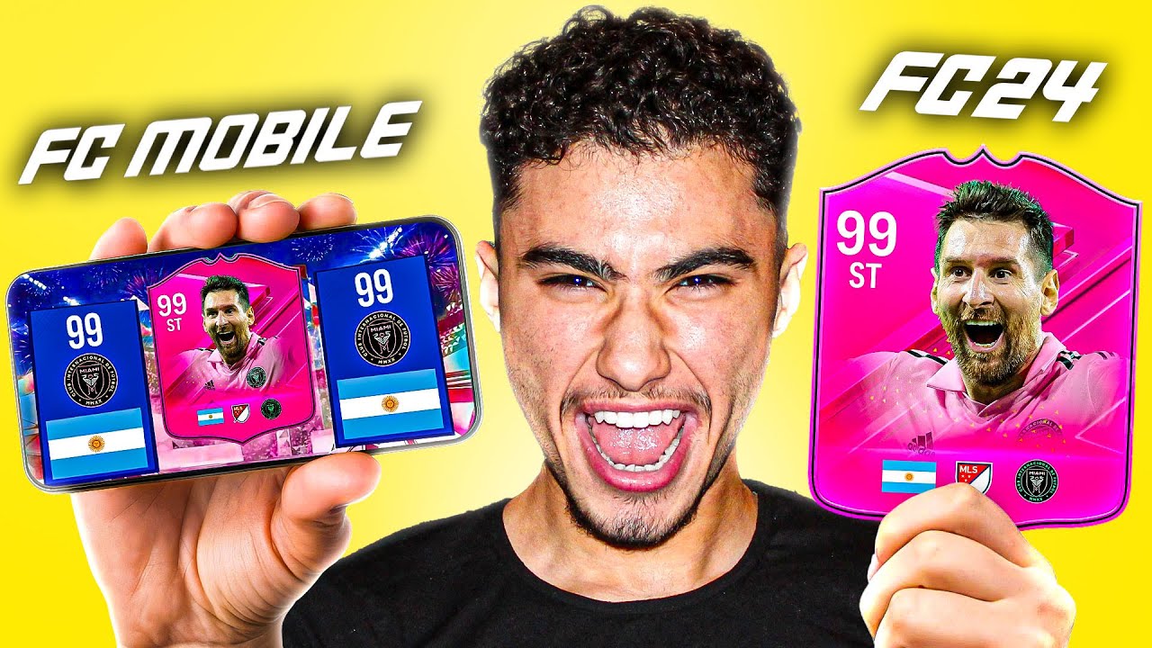 FC Mobile ضد FC24 !! - YouTube