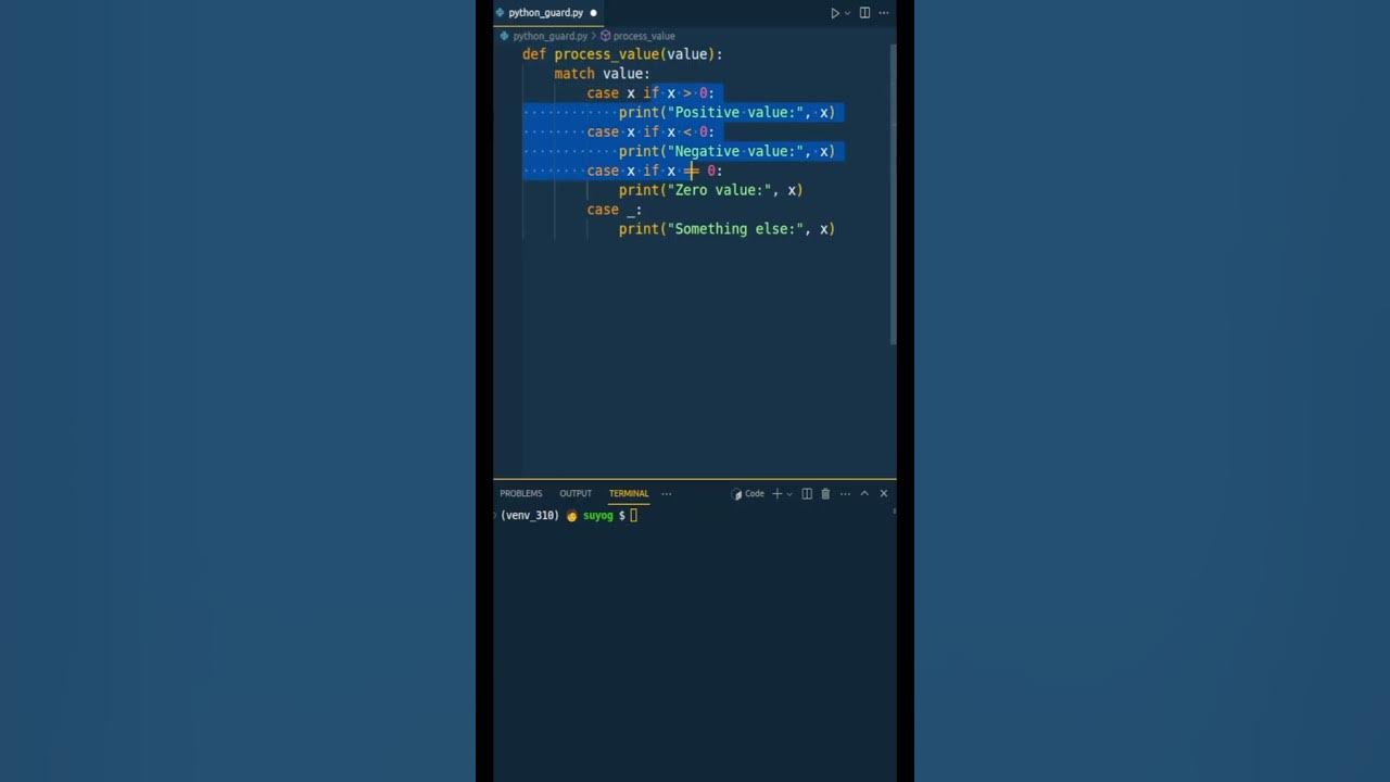 48 Do You Know What Is Guard👮‍♂️ In Python Python Programming Coding Shorts