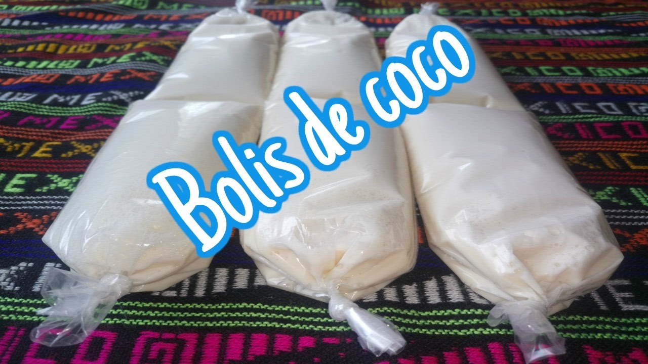 BOLIS DE COCO NATURAL/LAS RECETAS DE LUPITA - YouTube