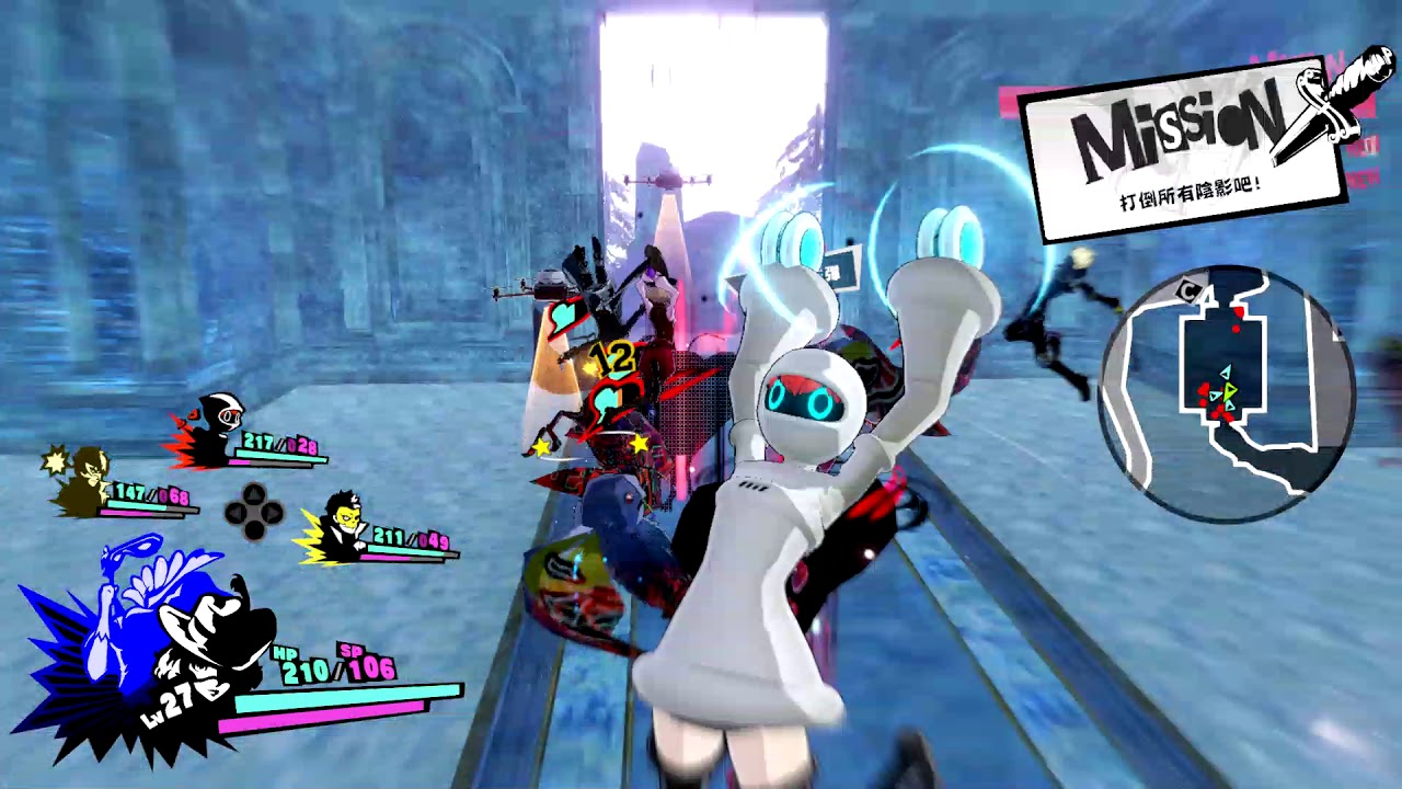 switch女神异闻录p5s中文版正式版全流程-35 - YouTube