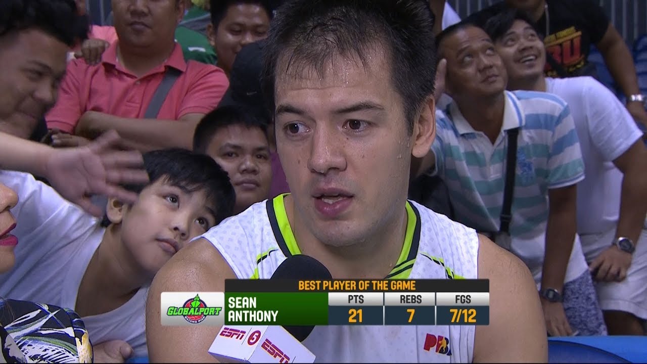 Best Player: Sean Anthony | PBA Commissioner’s Cup 2018 - YouTube