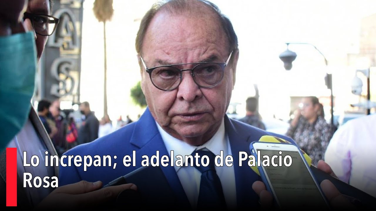 Lo increpan; el adelanto de Palacio Rosa - YouTube