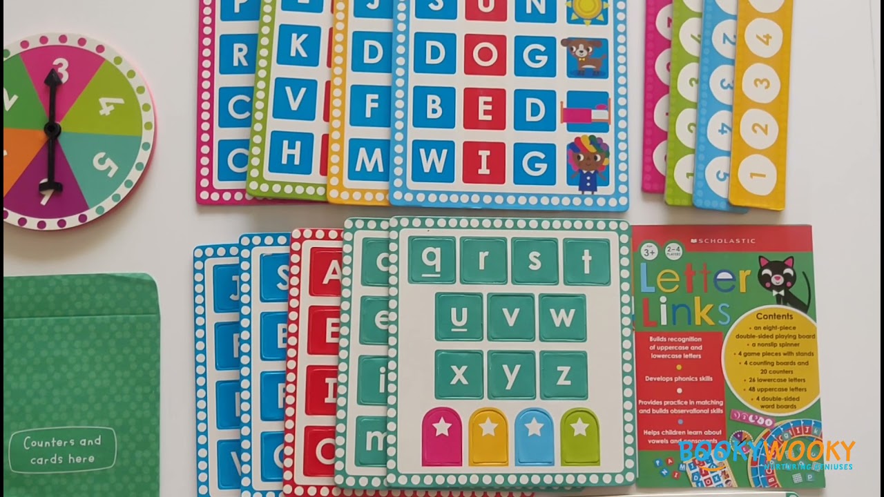 Letter Links Game | Scholastic | Bookywooky.in - YouTube