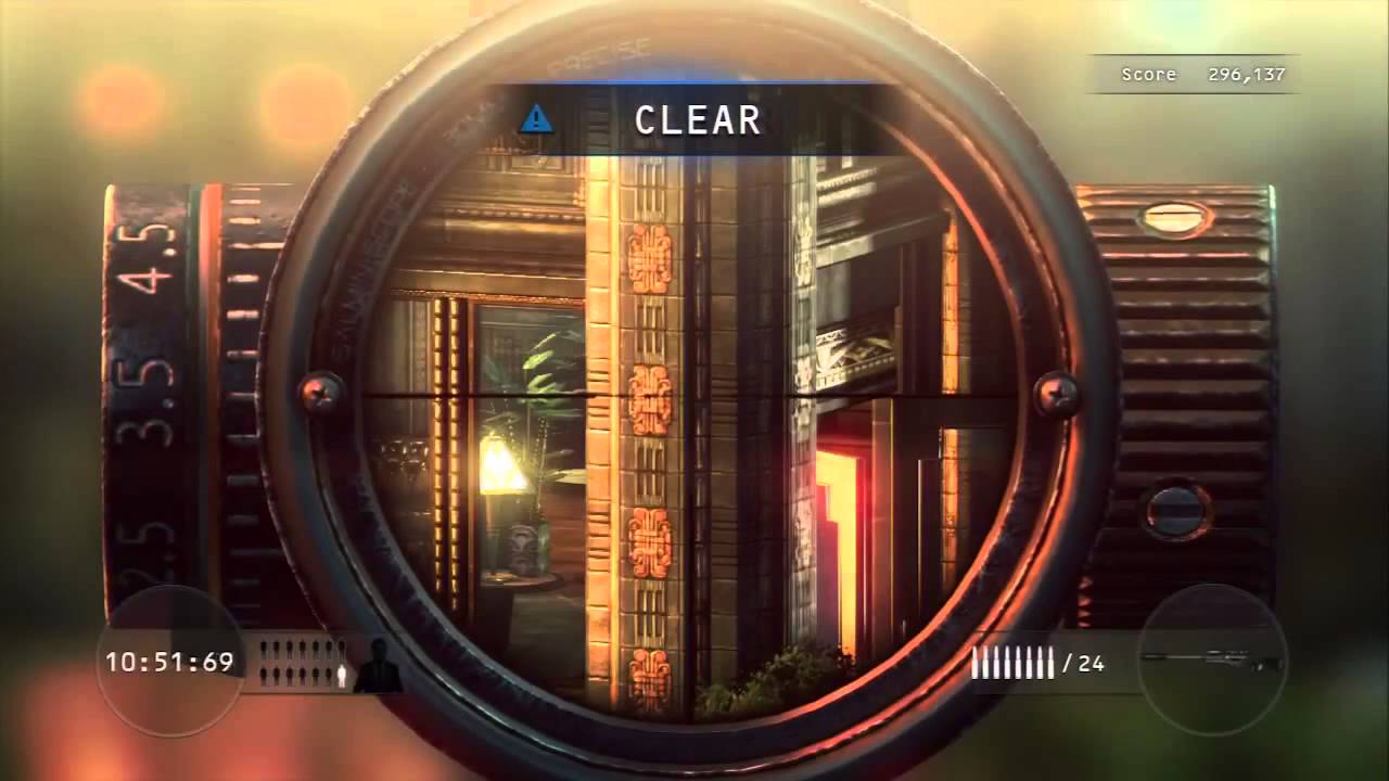 Hitman Absolution Sniper Challenge w/Commentary [Full DLC] - YouTube
