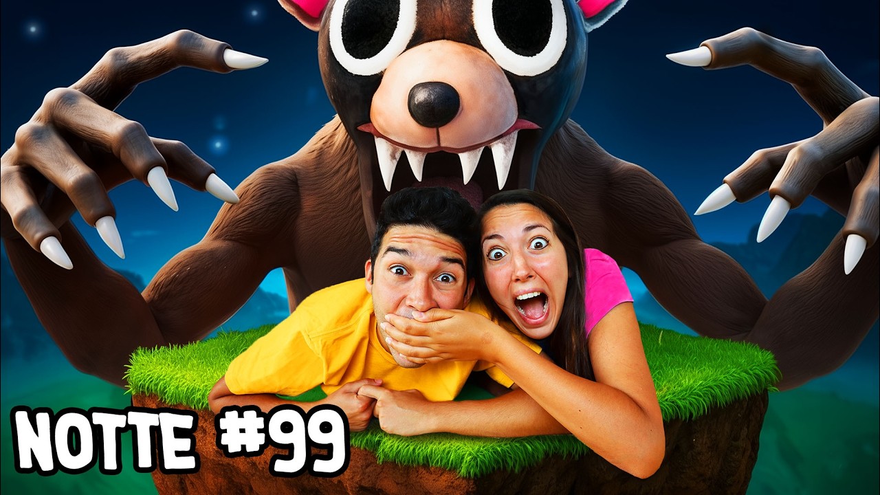 GIOCHIAMO A 99 NOTTI NELLA FORESTA NELLA VITA REALE! 🌳 Scappa e non ...