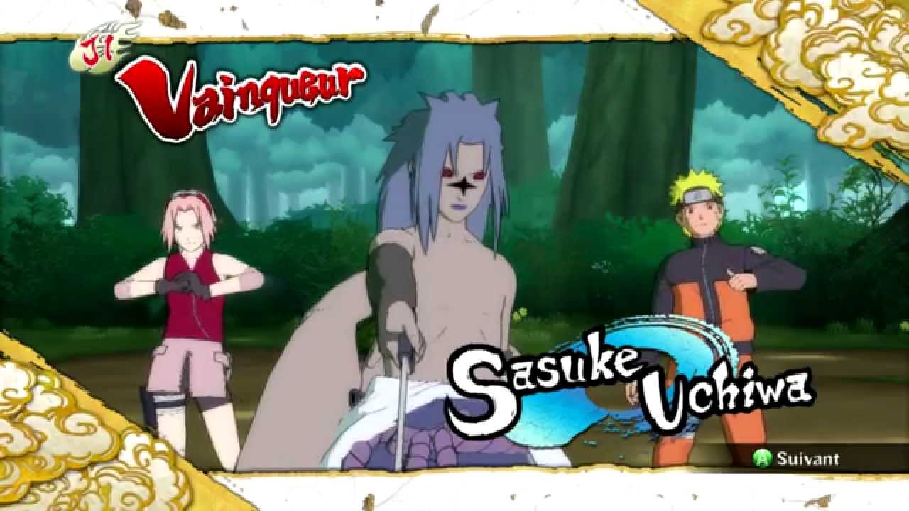 Sasuke CS2 (Naruto Kyubi - Sakura) VS Deidara - YouTube