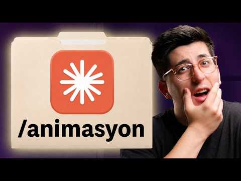 YAPAY ZEKAYA VİDEO ÜRETTİRMEYİ BIRAK... 🔥 (Bu Kod After Effects'lik Yapıyor...)