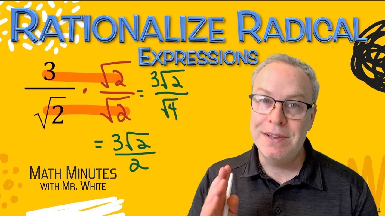 Rationalize the Denominator of Fractions with Radicals - YouTube