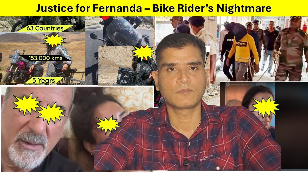 Justice for Fernanda - Nightmare for a Biker rider from Brazil - YouTube