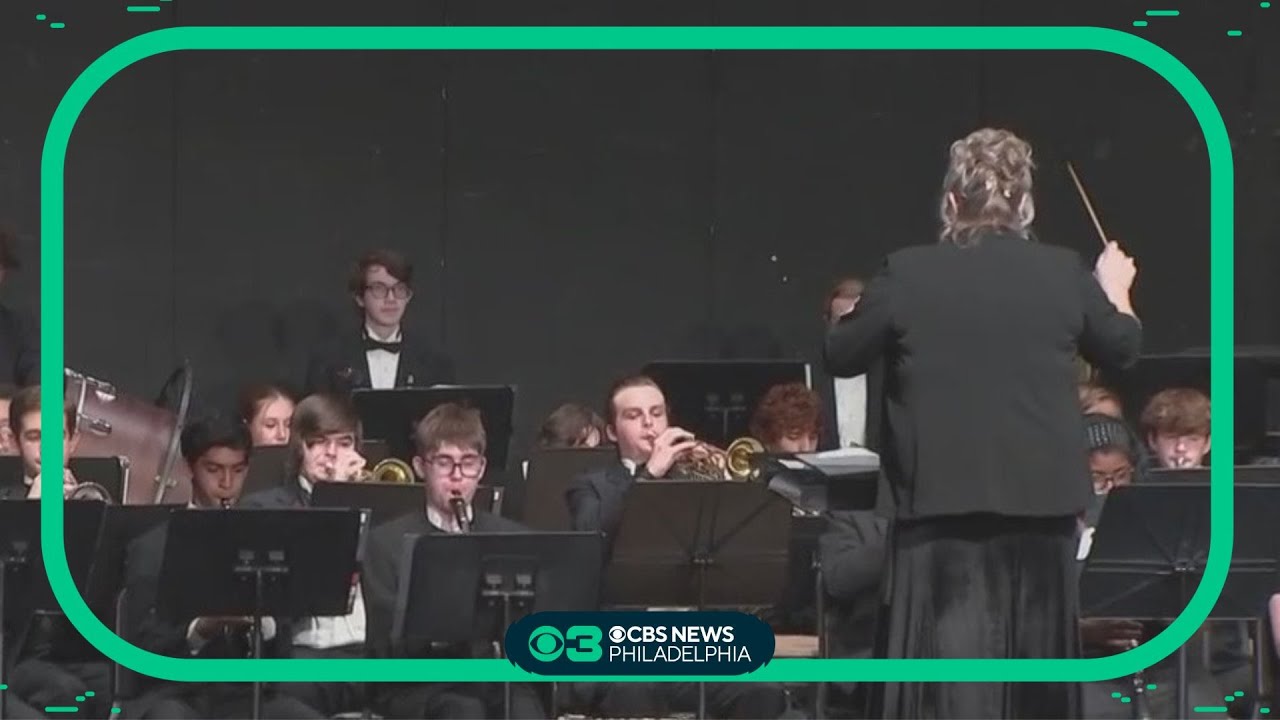 Female conductor and composer lead spring band concert at Plymouth ...