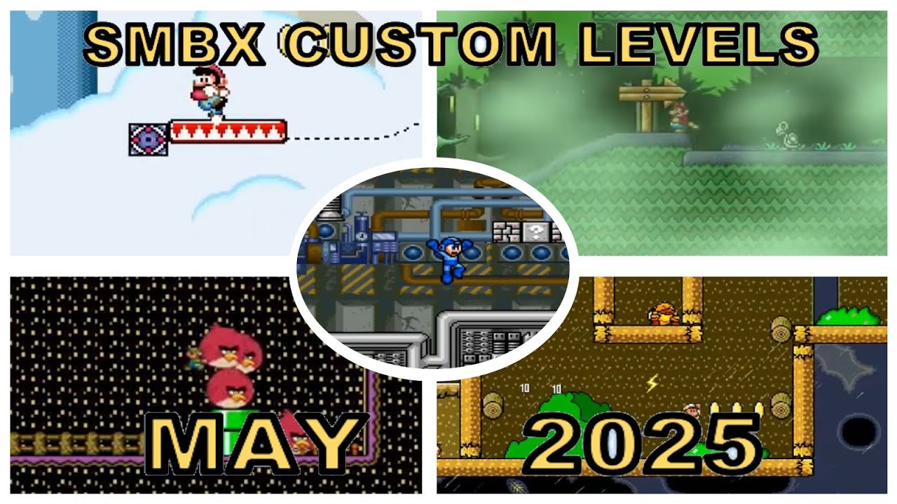 SMBX Custom Levels of May 2025 (47 Levels) – Guarida de Bowser - YouTube