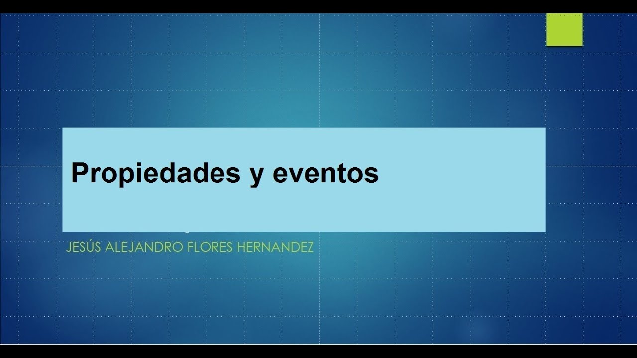 Propiedades y Eventos Visual Basic NET con Sharp Develop - YouTube