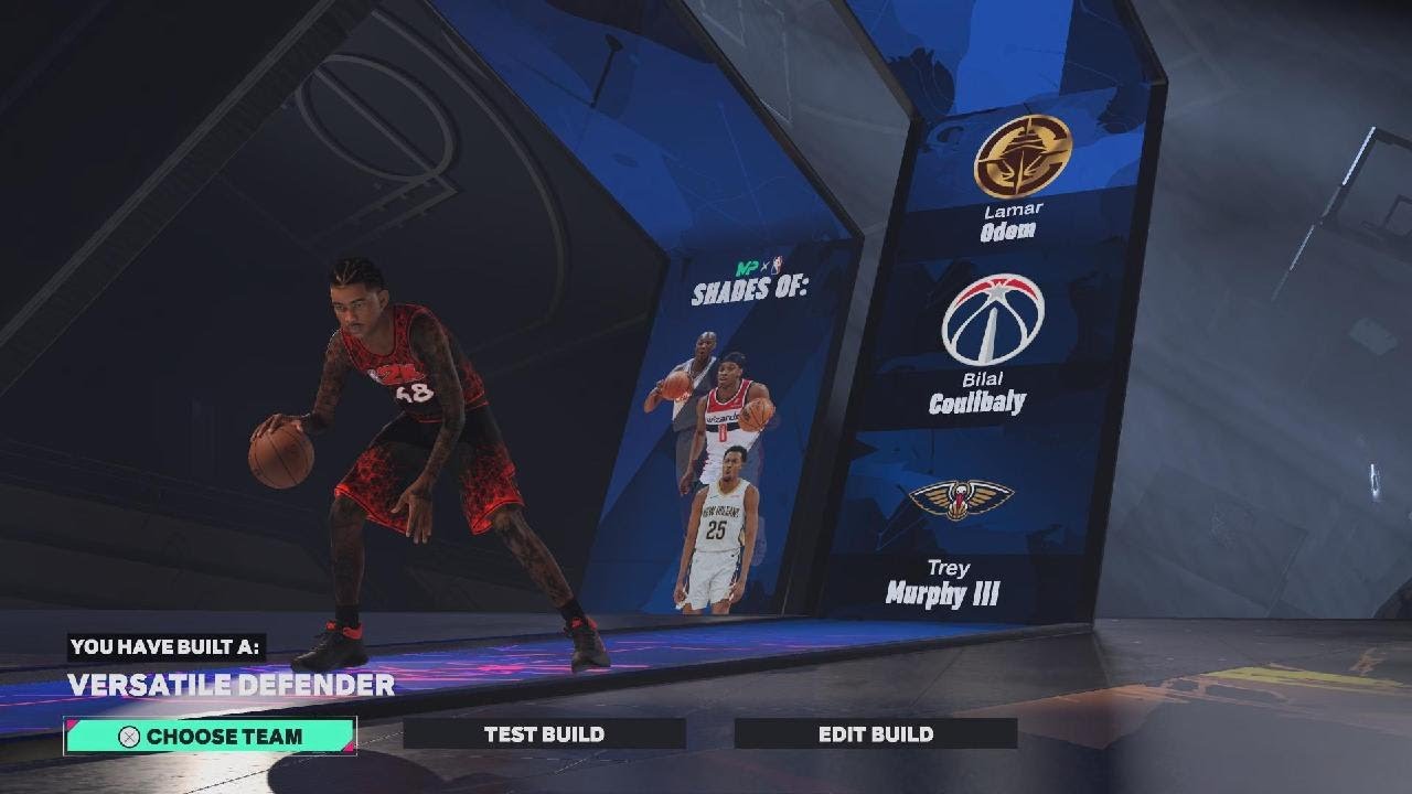 NBA 2K25 SMALL FOWARD BUILD - VERSATILE DEFENDER (6'10) - YouTube