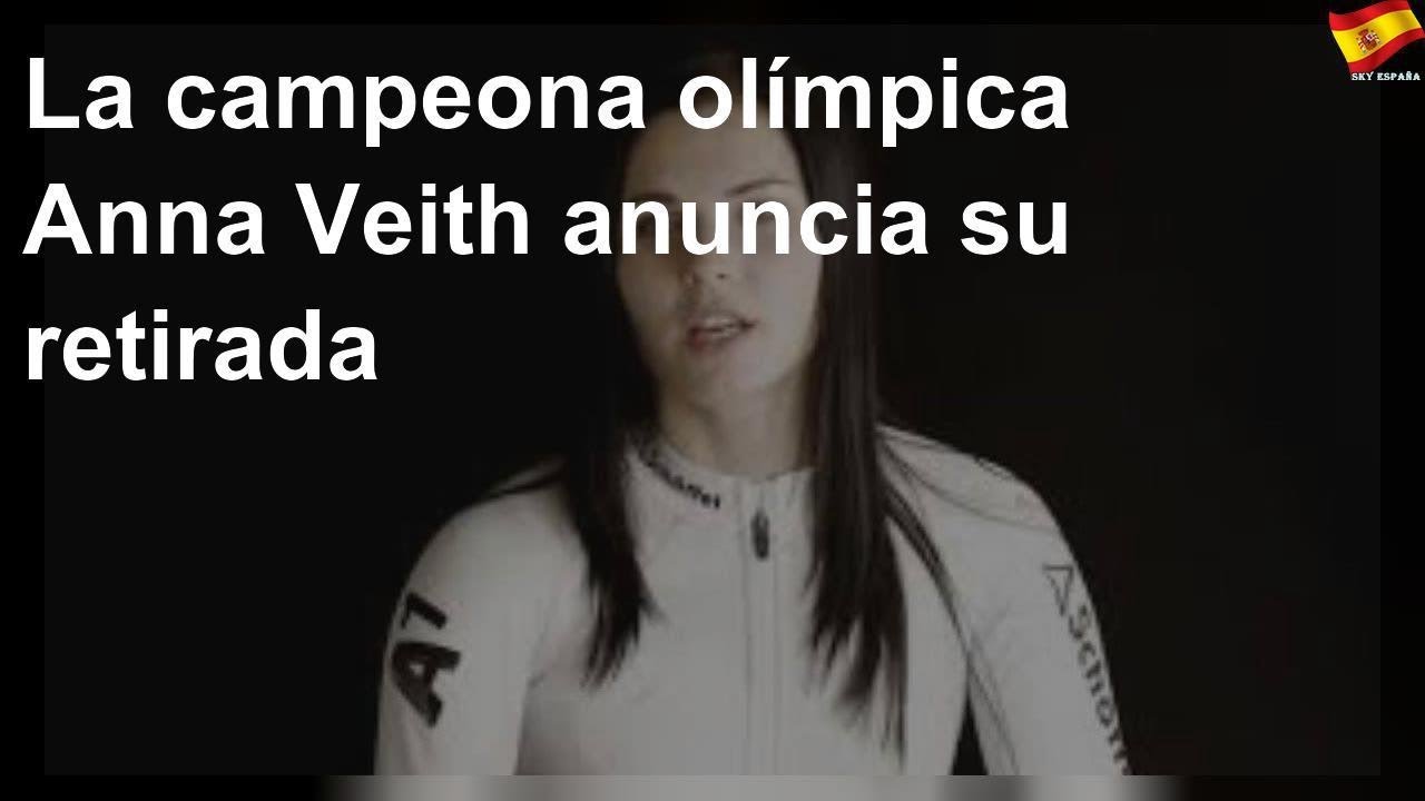 La campeona olímpica Anna Veith anuncia su retirada - YouTube