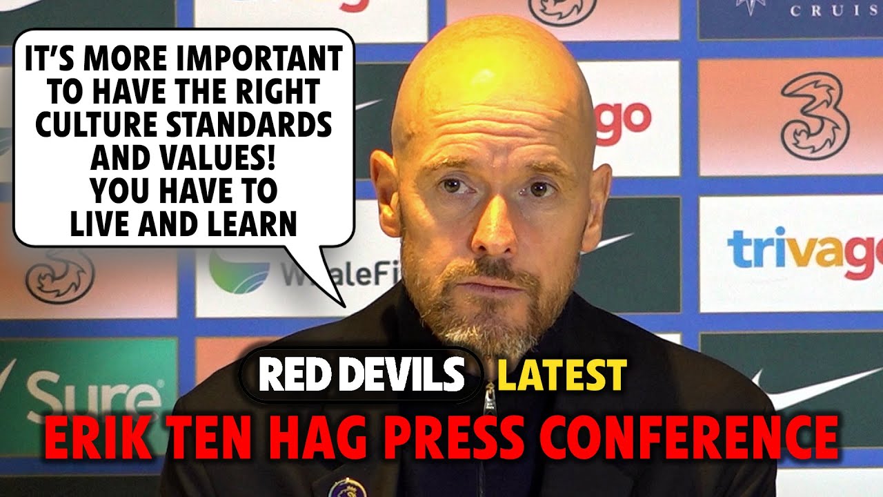 Erik ten Hag FULL post-match press conference | Chelsea 1-1 Manchester ...